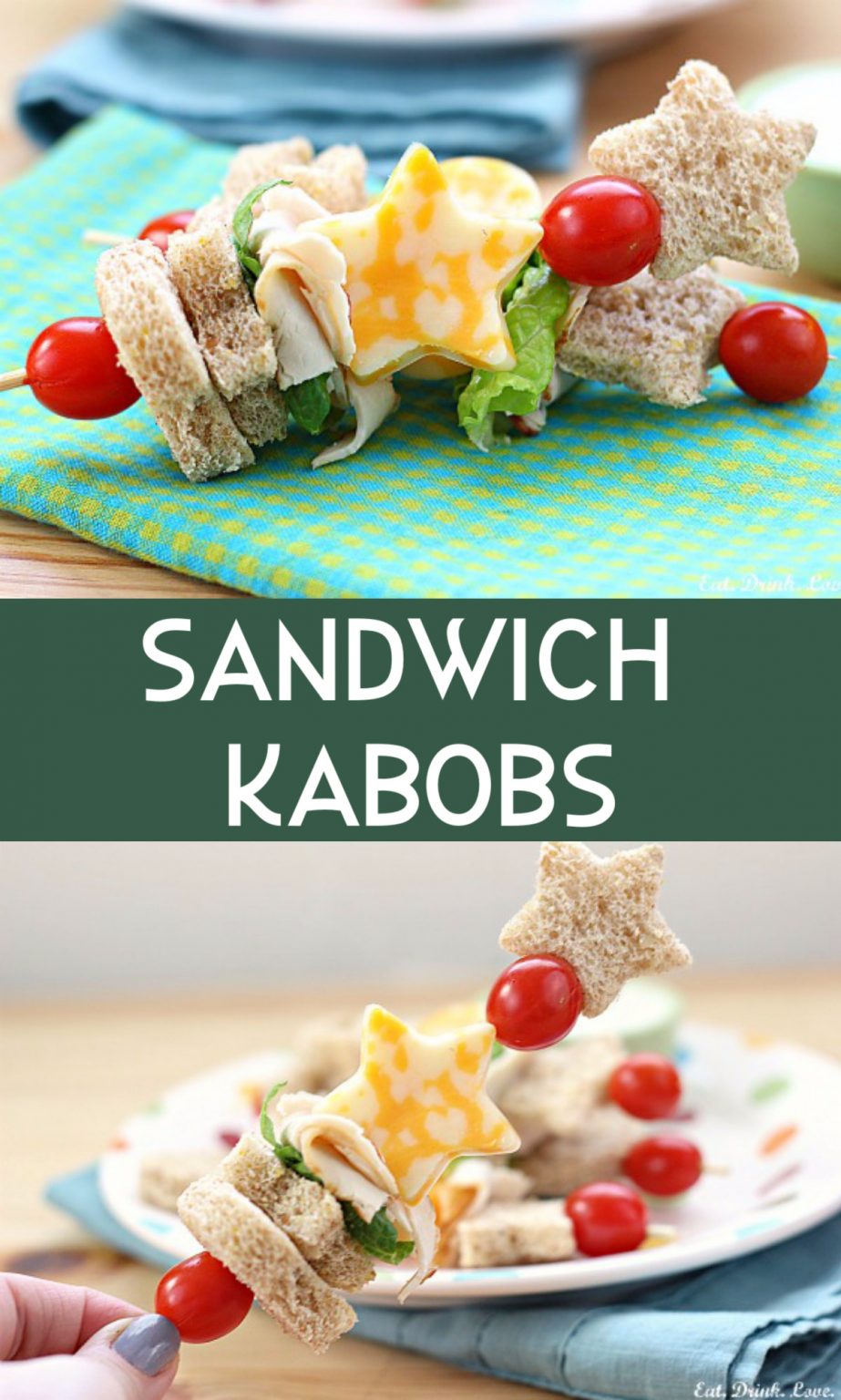 Sandwich Kabobs - Eat. Drink. Love.