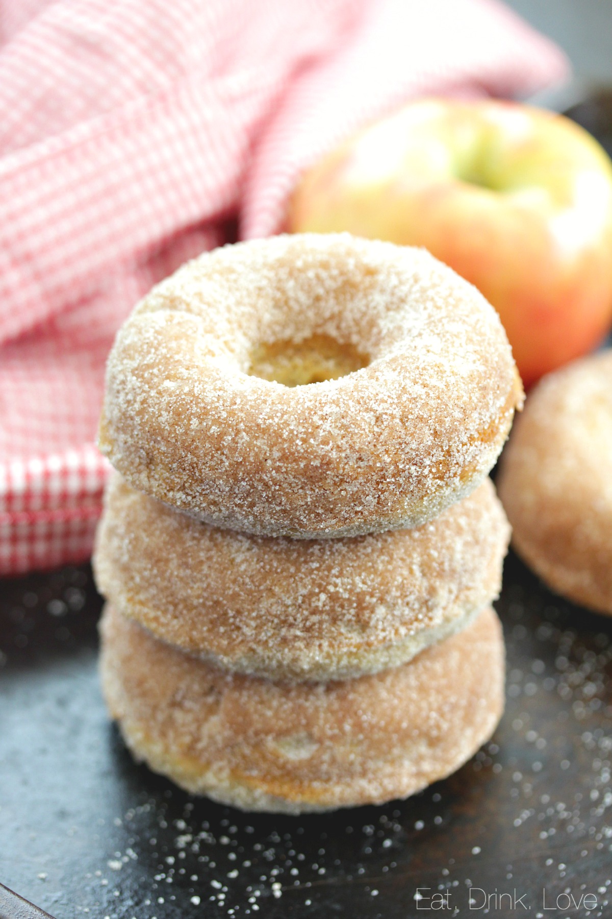 Baked Apple Cider Doughnuts - Eat. Drink. Love.