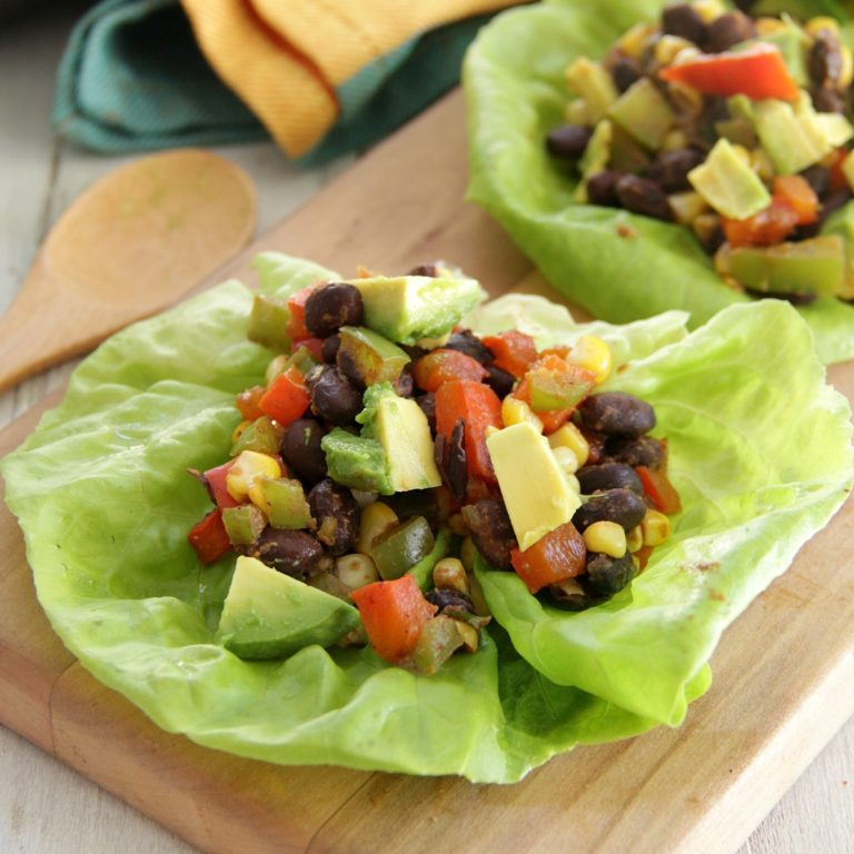 Vegetable Lettuce Wraps - Eat. Drink. Love.