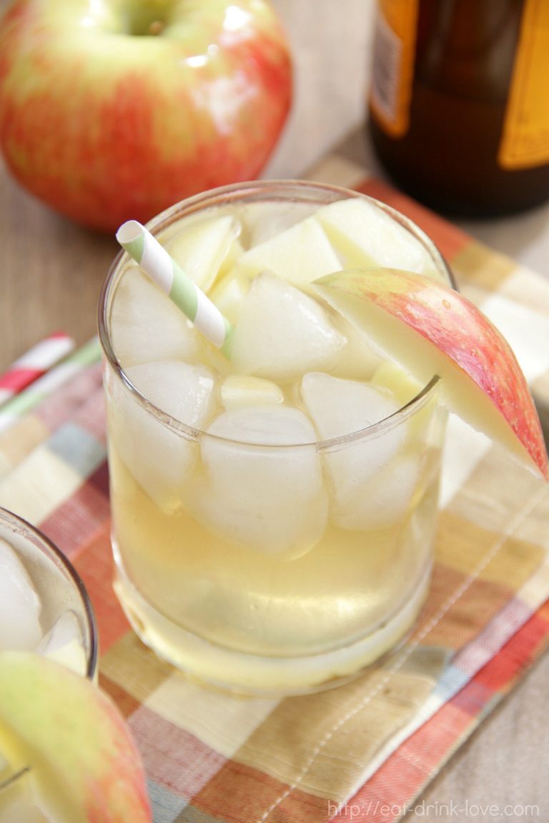 Apple Ginger Fizz - Eat. Drink. Love.