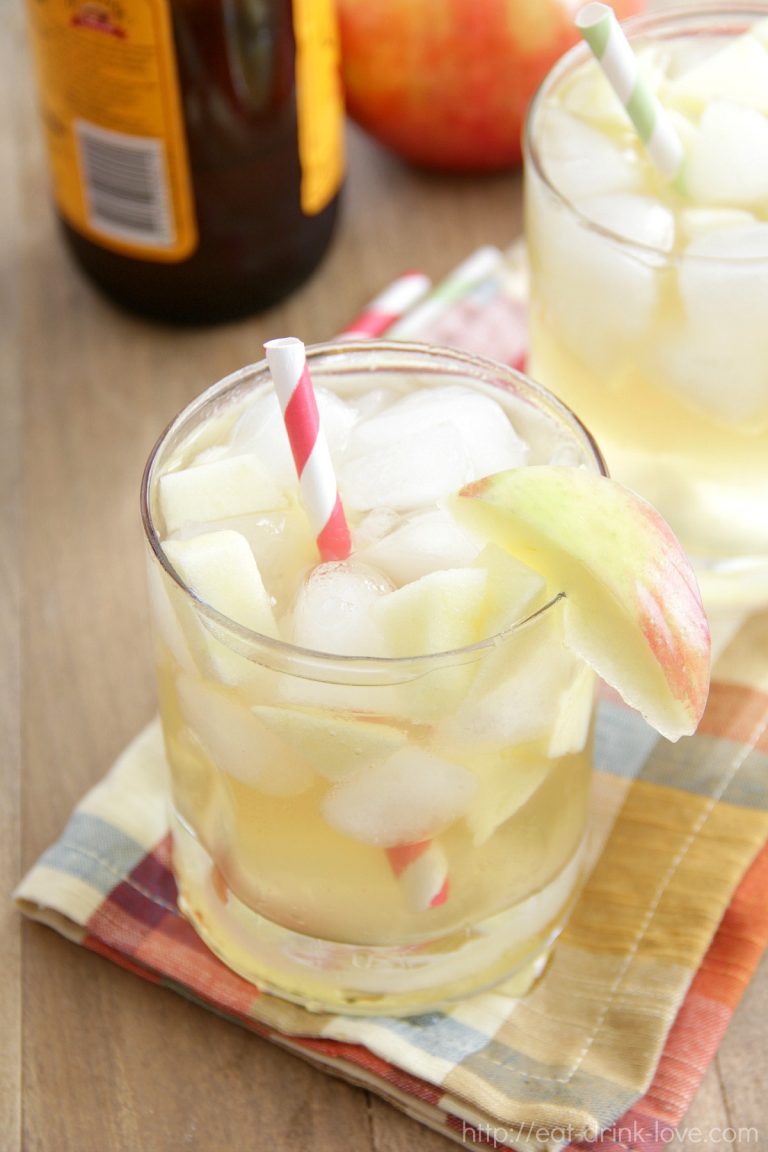 Apple Ginger Fizz - Eat. Drink. Love.