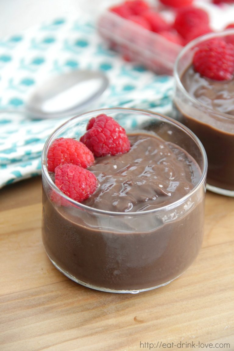Easy Chocolate Pudding - Eat. Drink. Love.