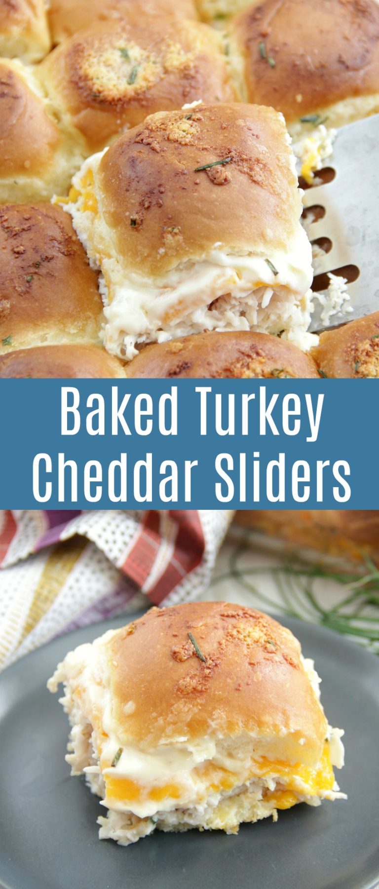 Baked Turkey Cheddar Sliders - Eat. Drink. Love.
