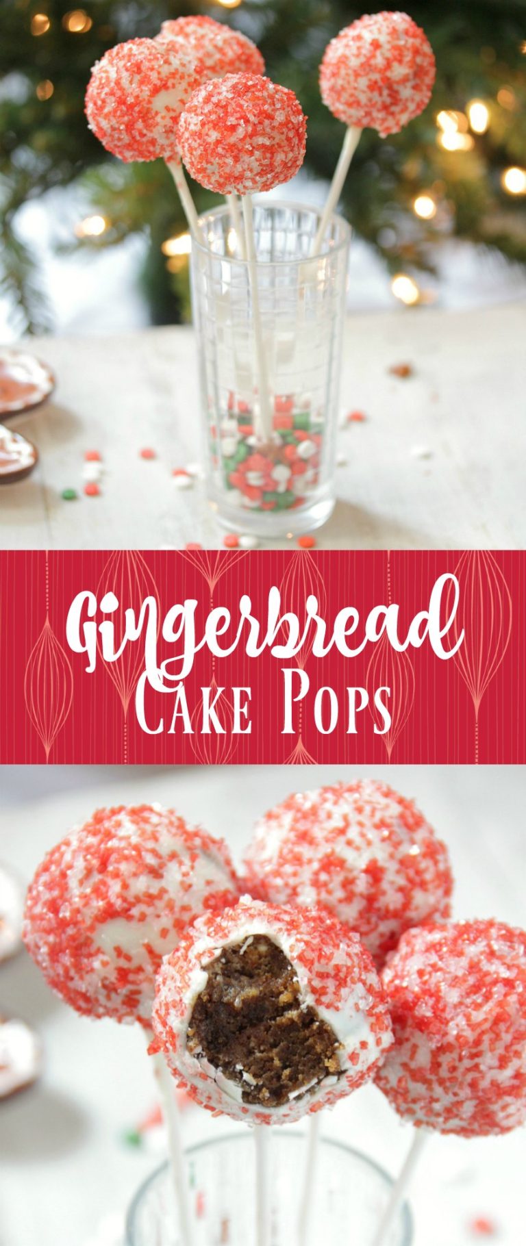 Gingerbread Cake Pops - Eat. Drink. Love.