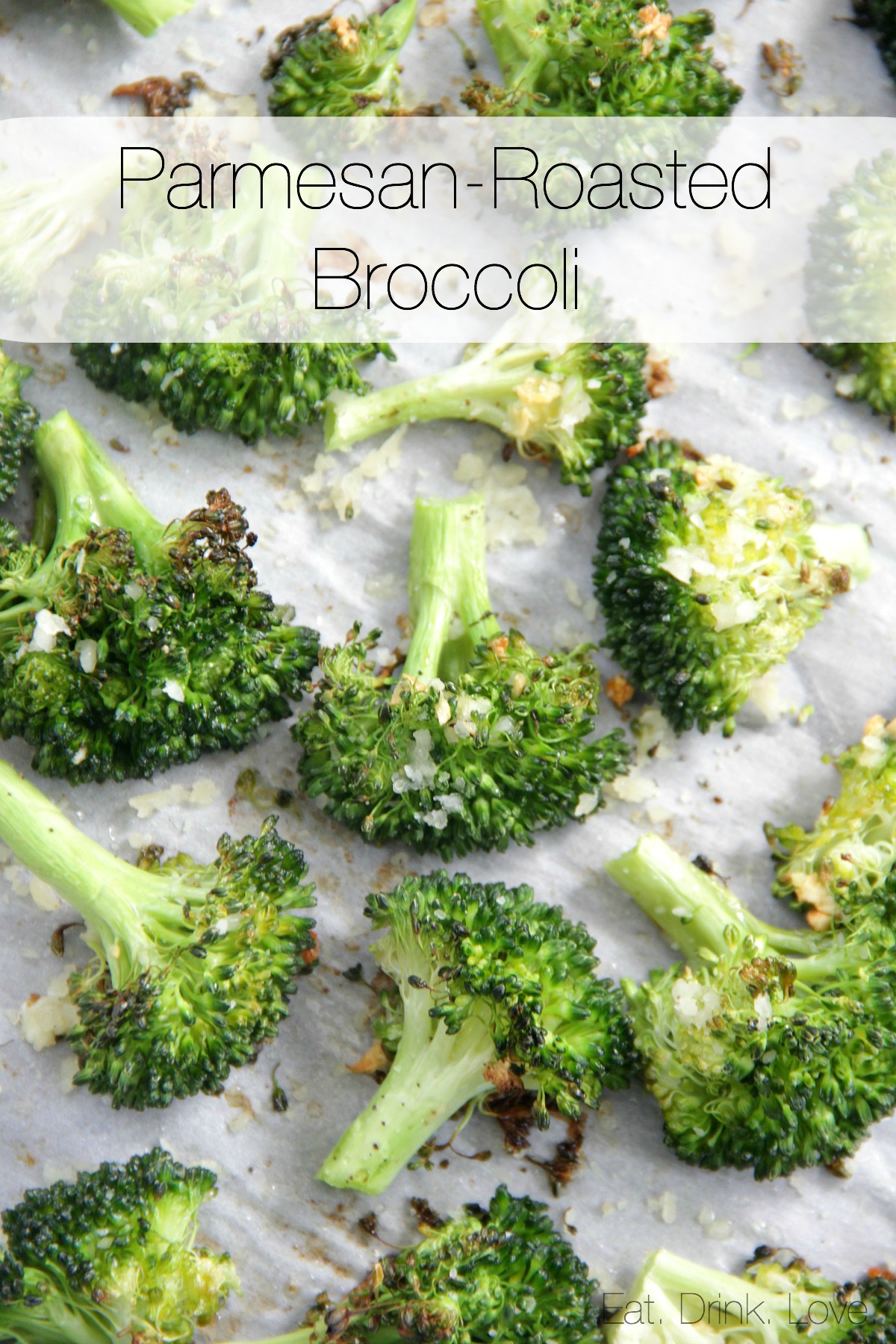 Parmesan Roasted Broccoli Eat Drink Love