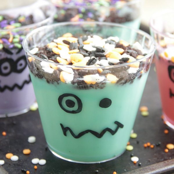 Monster Pudding Cups - Eat. Drink. Love.