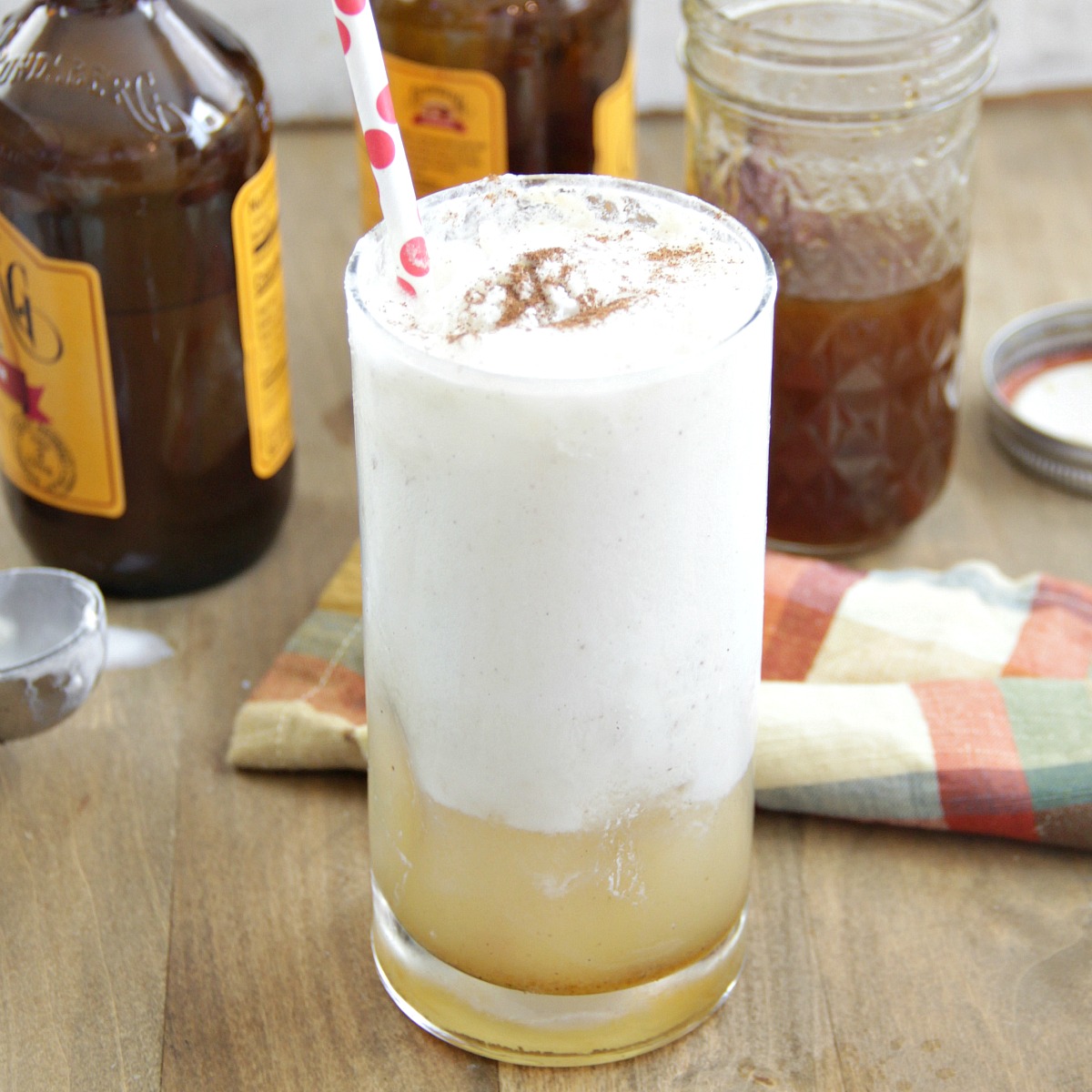 Pumpkin Ginger Beer Floats - Eat. Drink. Love.