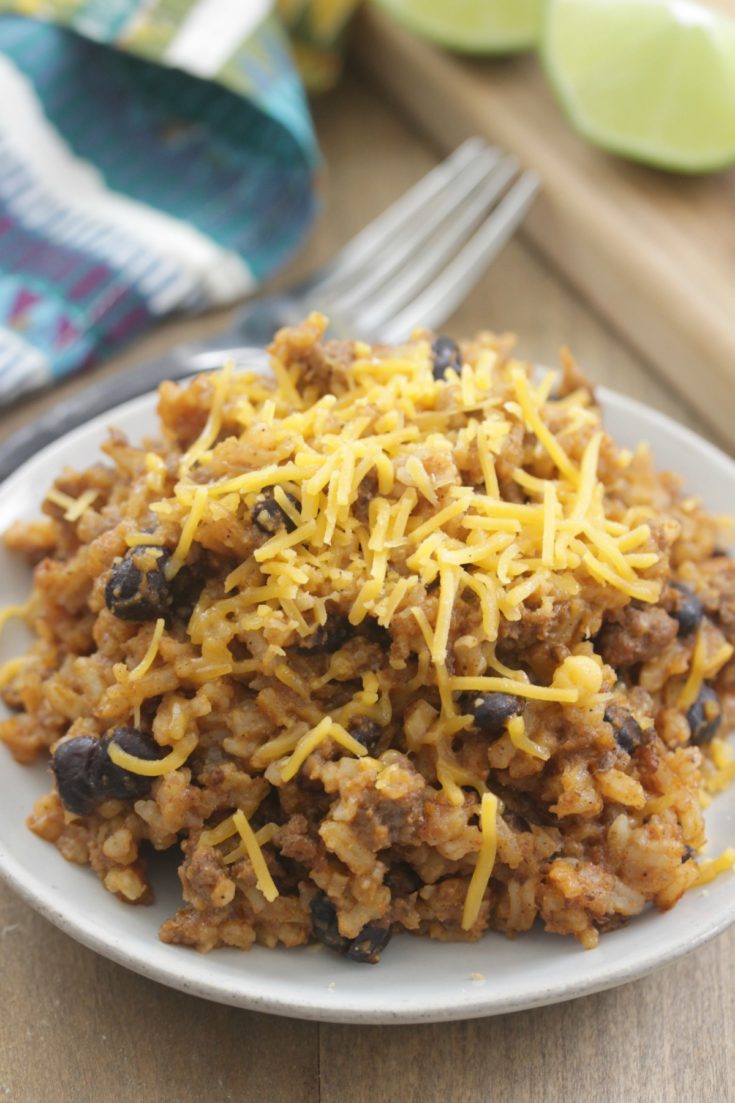 Taco Beef & Rice Skillet - Eat. Drink. Love.