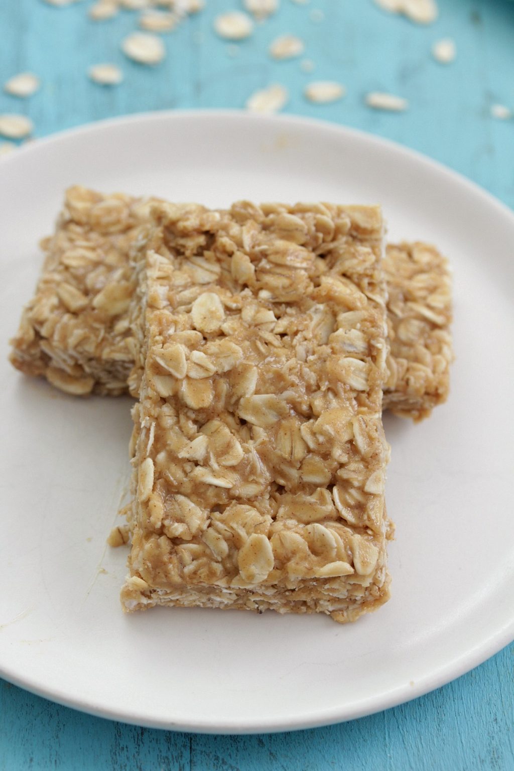 No Bake Peanut Butter Granola Bars Eat Drink Love 