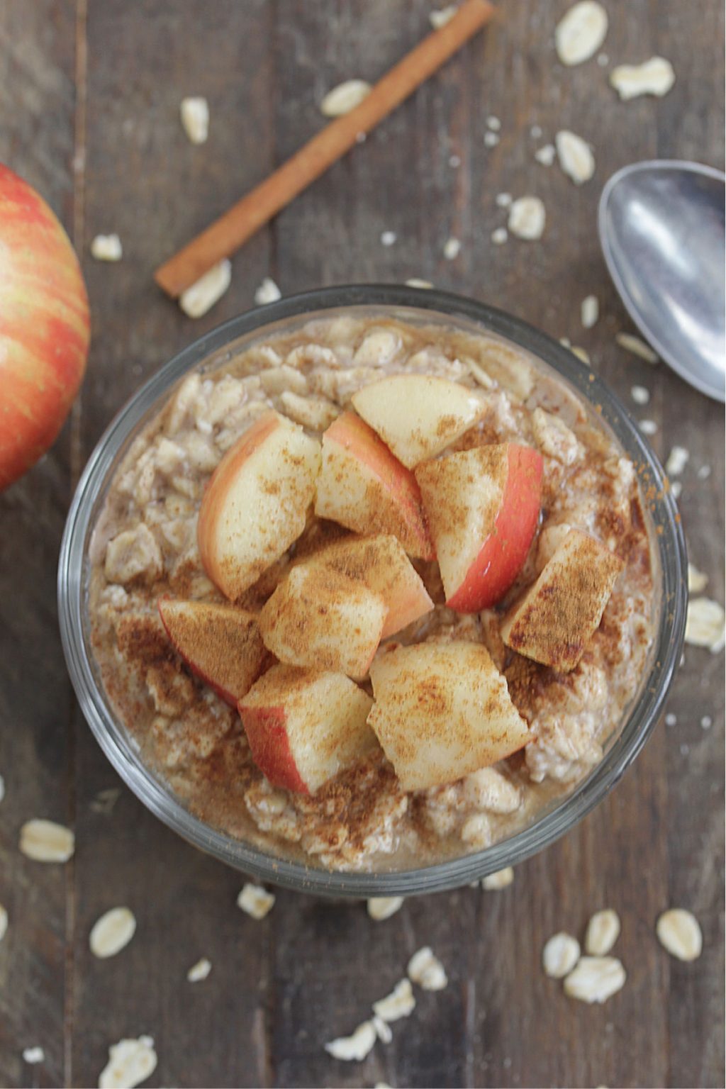 Apple Cinnamon Overnight Oats - Eat. Drink. Love.