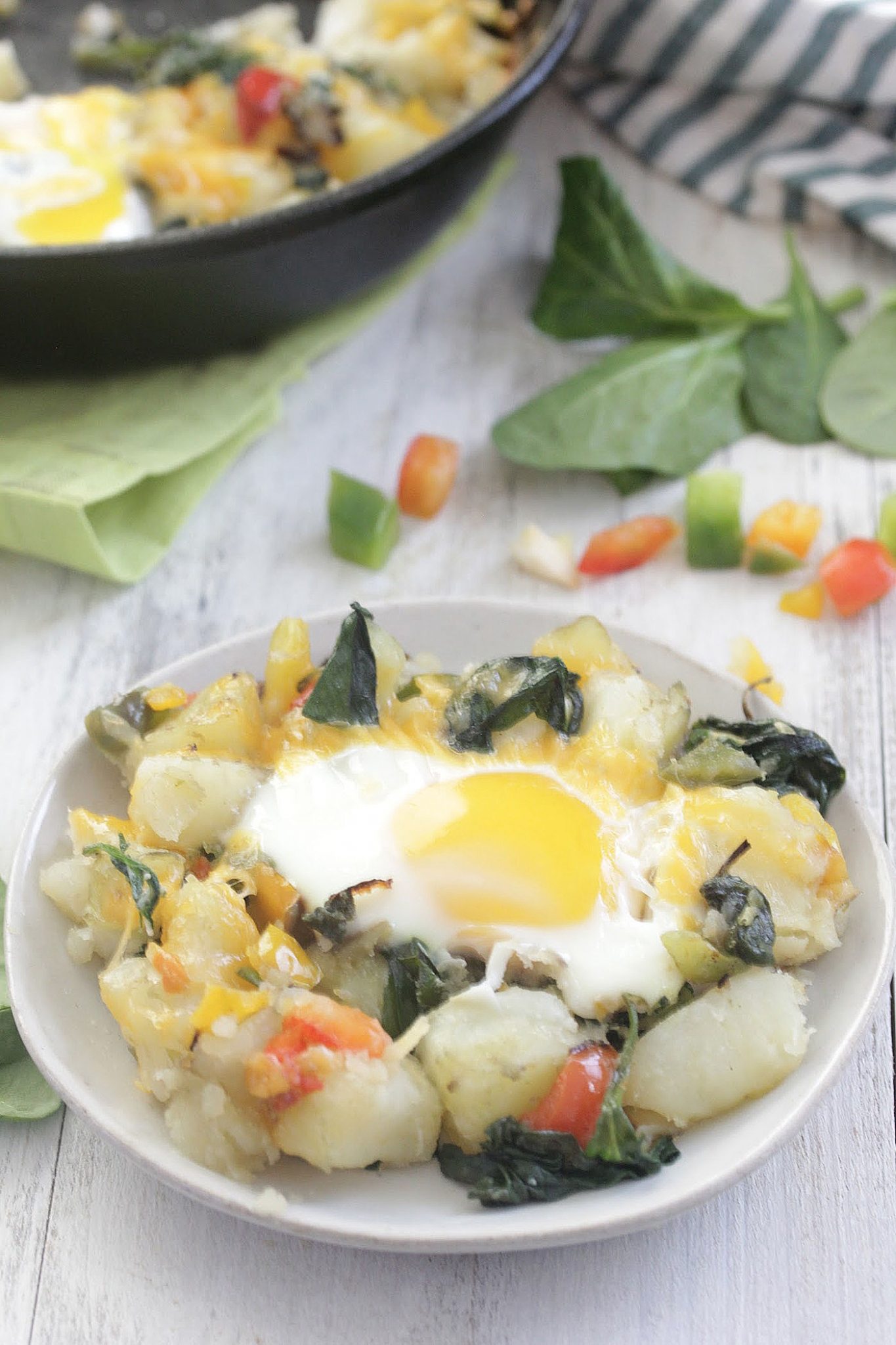 Egg and Potato Breakfast Skillet - Eat. Drink. Love.