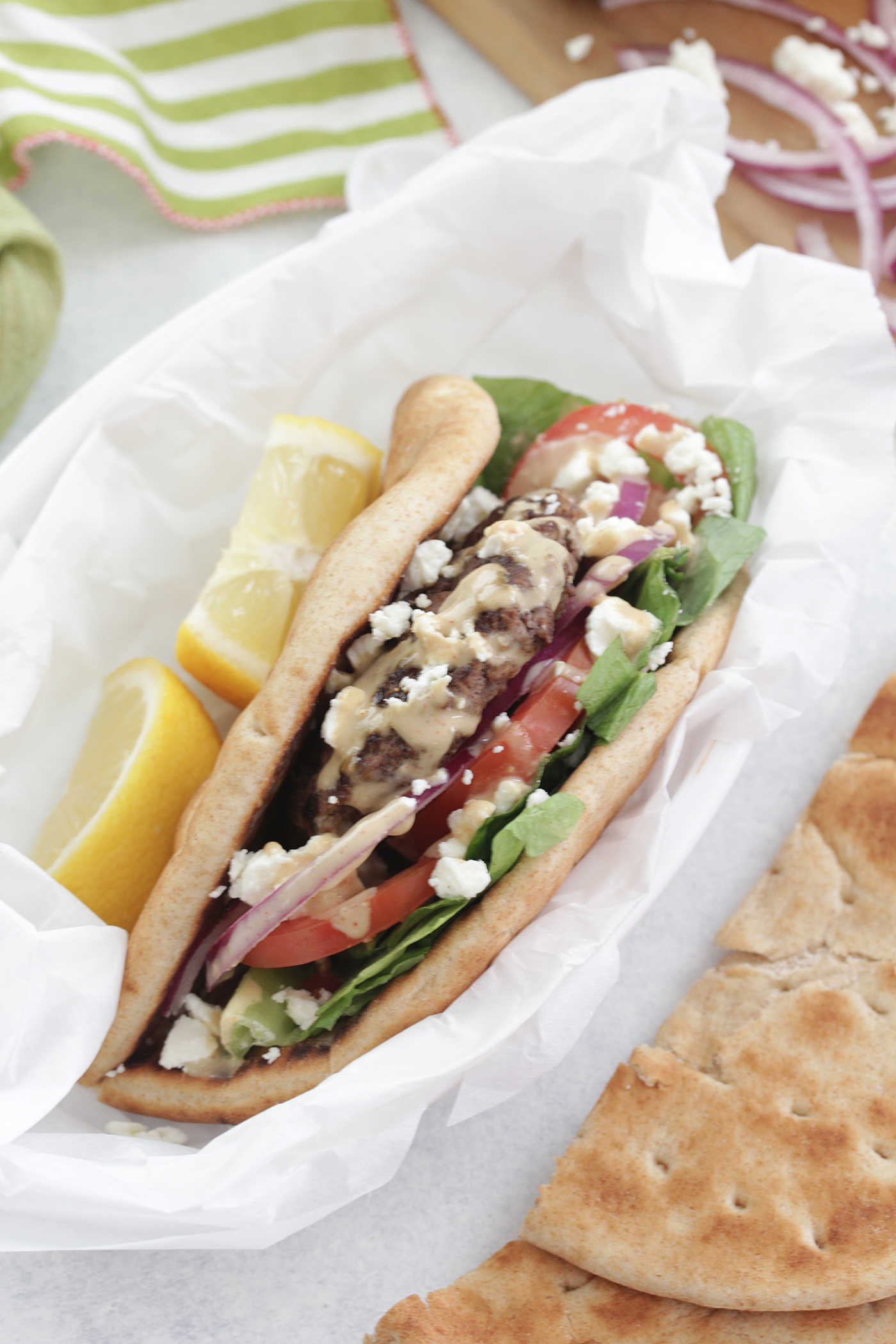 Greek Burgers - Eat. Drink. Love.