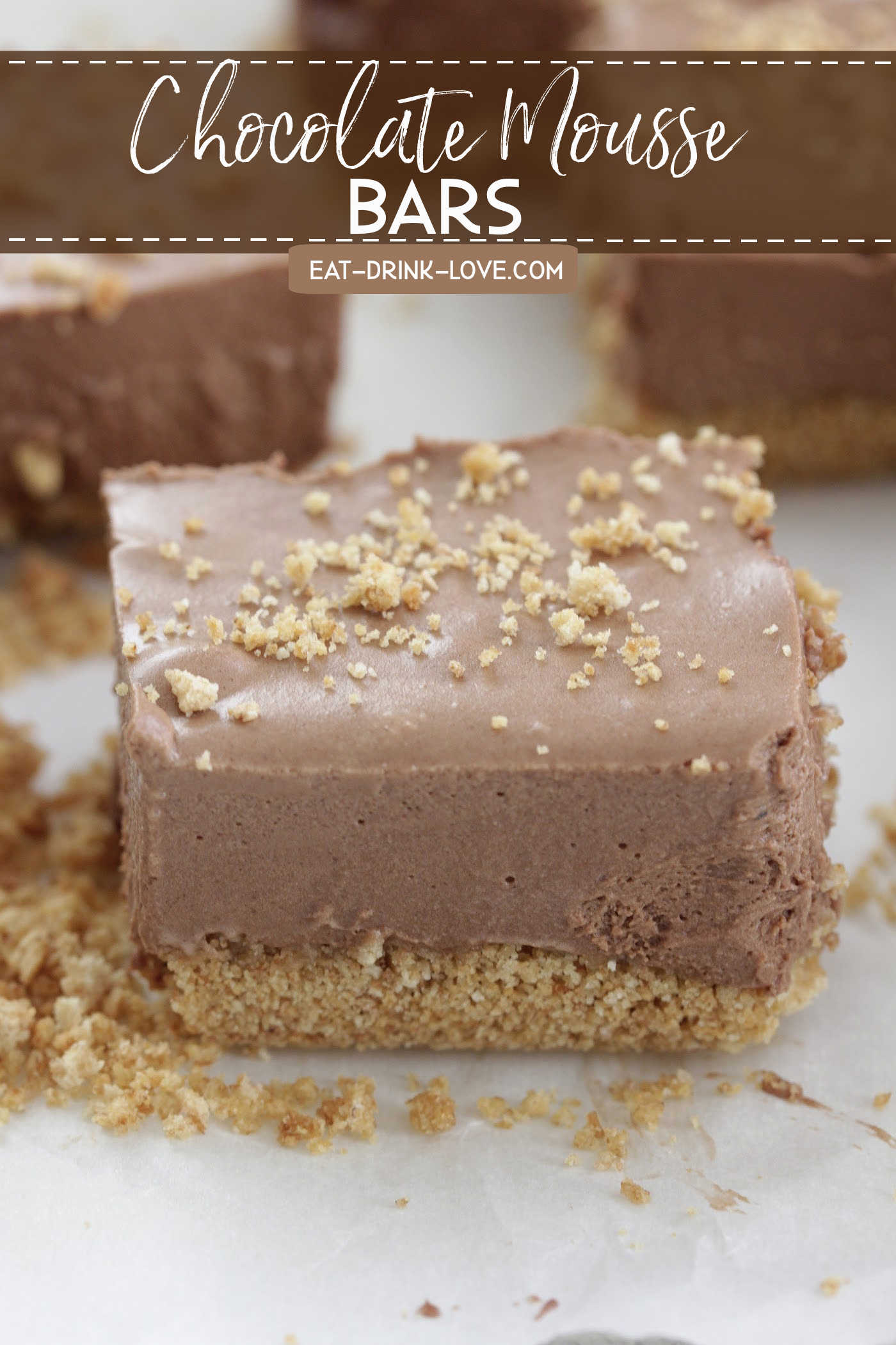 Chocolate Mousse Bars - Eat. Drink. Love.