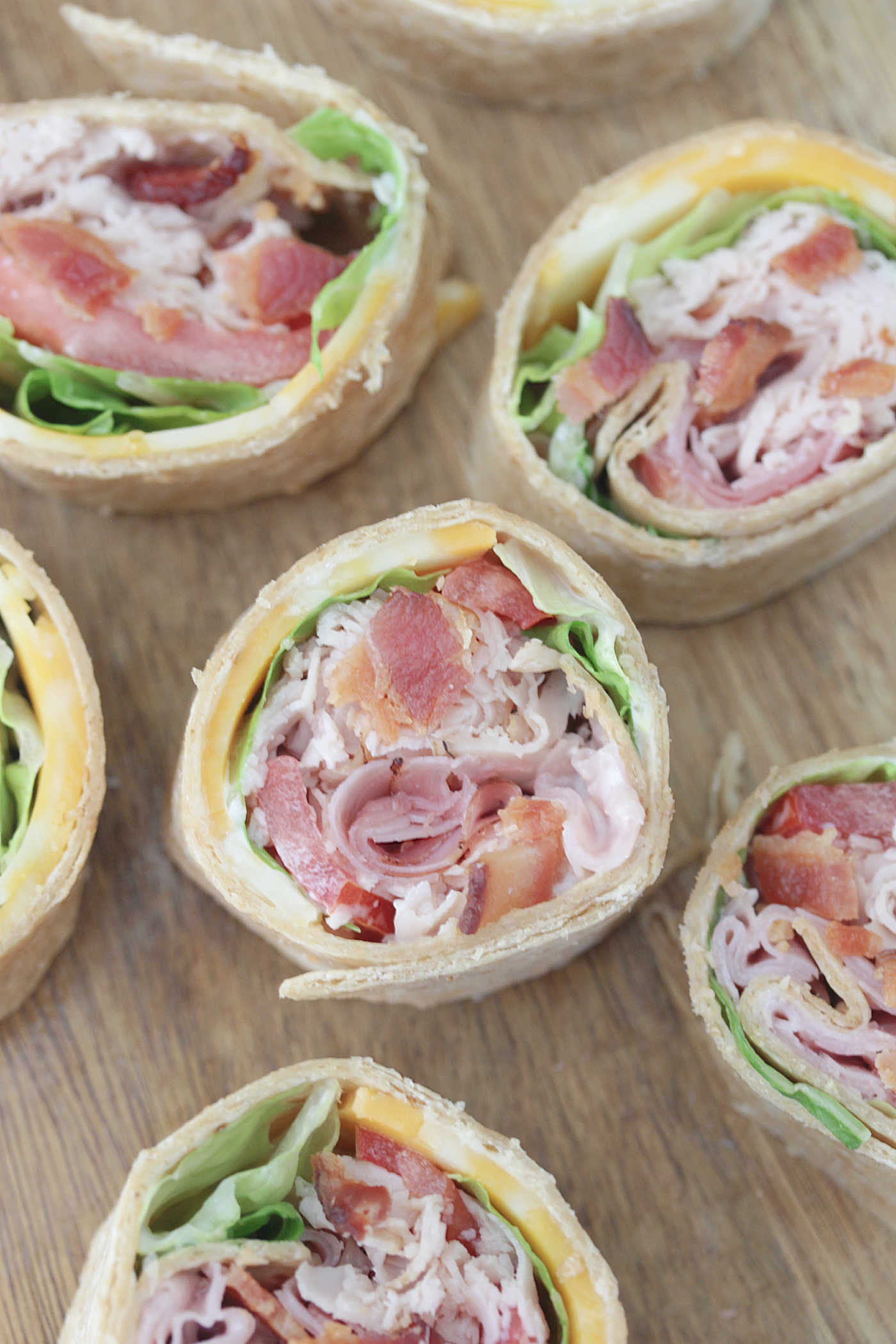 Ham & Turkey Club Pinwheels - Eat. Drink. Love.