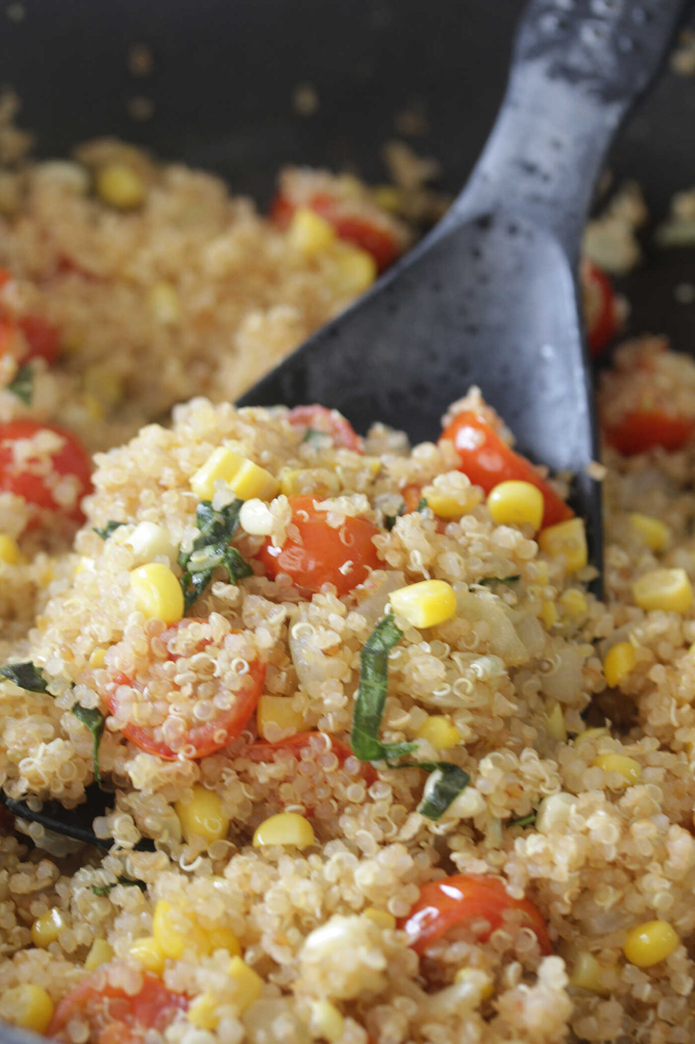 Corn and Tomato Stuffed Zucchini Boats - Eat. Drink. Love.