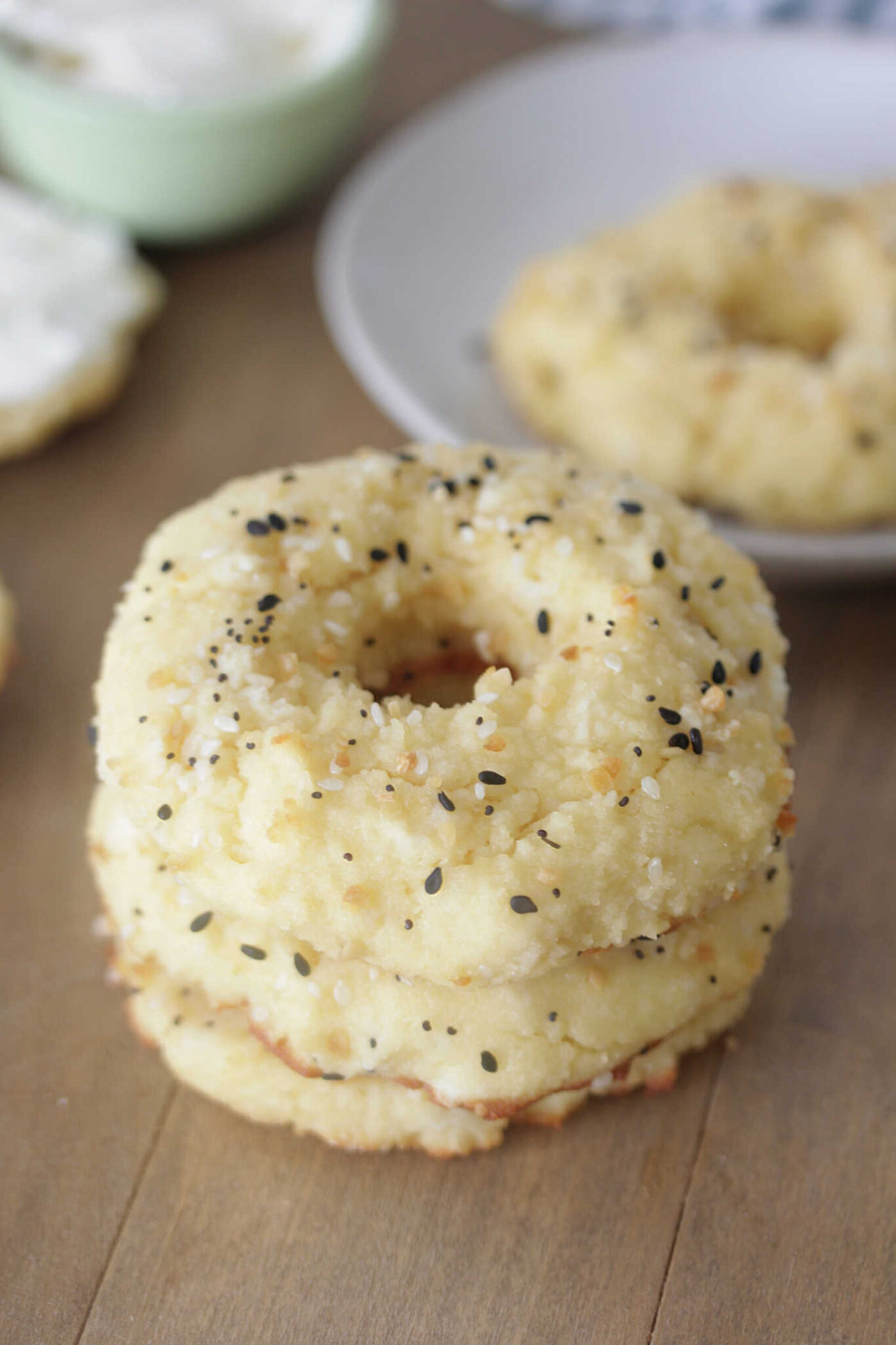 Low-Carb Mini Bagels - Eat. Drink. Love.