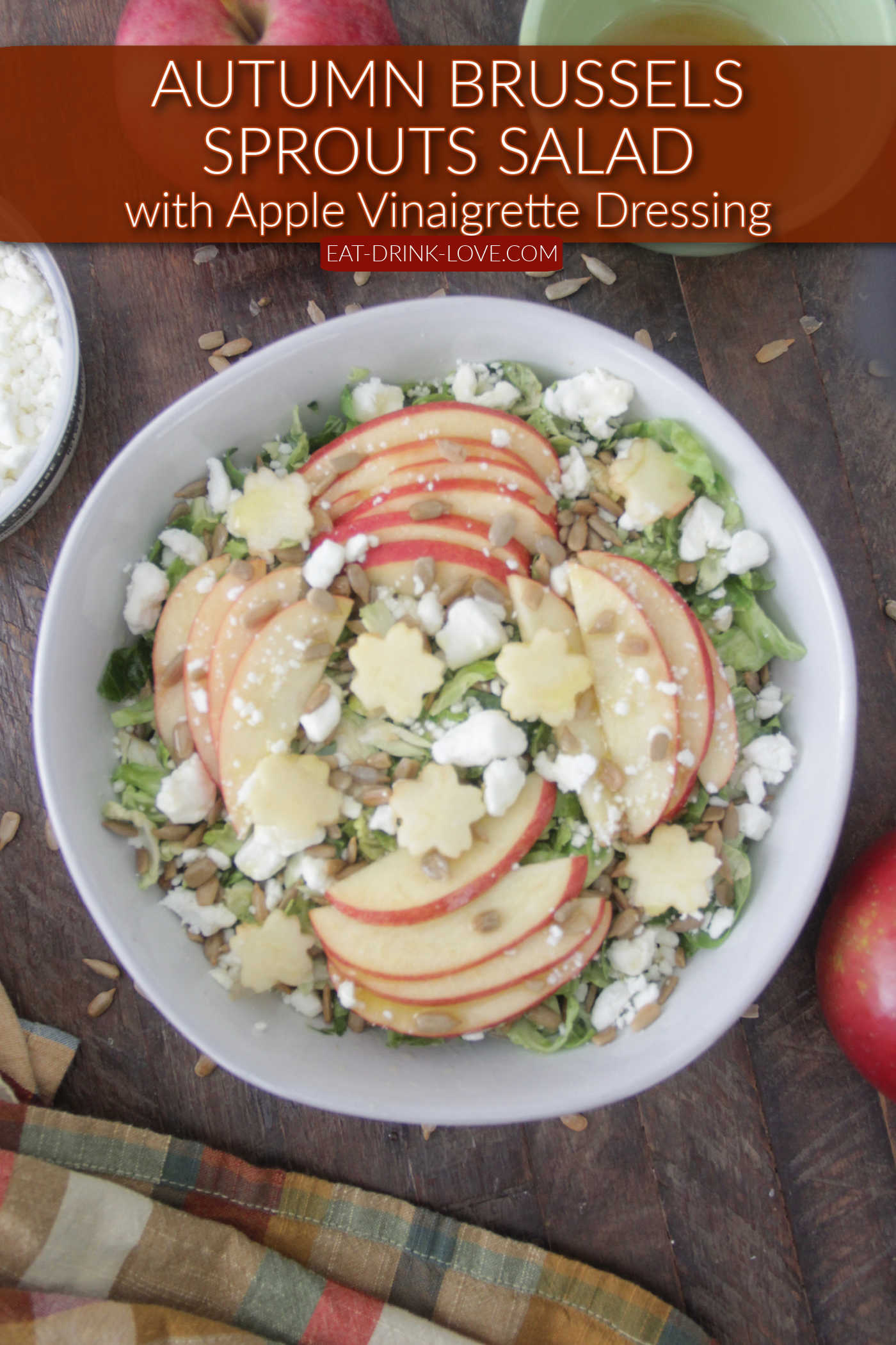Autumn Brussels Sprouts Salad - Eat. Drink. Love.