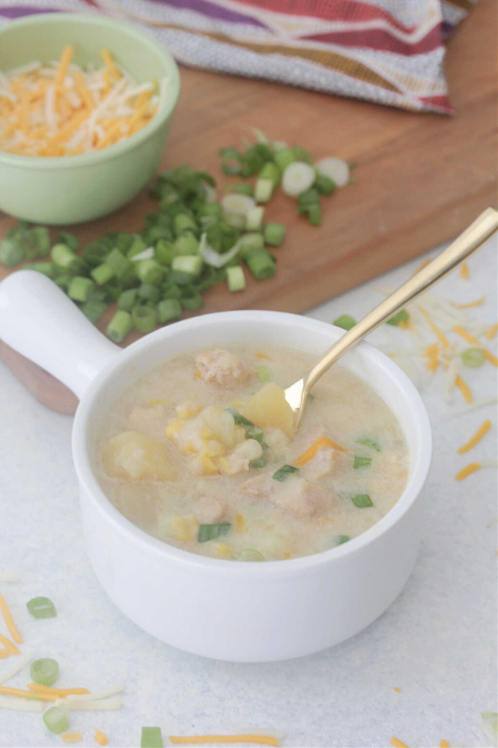 Instant Pot Chicken Corn Chowder - Eat. Drink. Love.