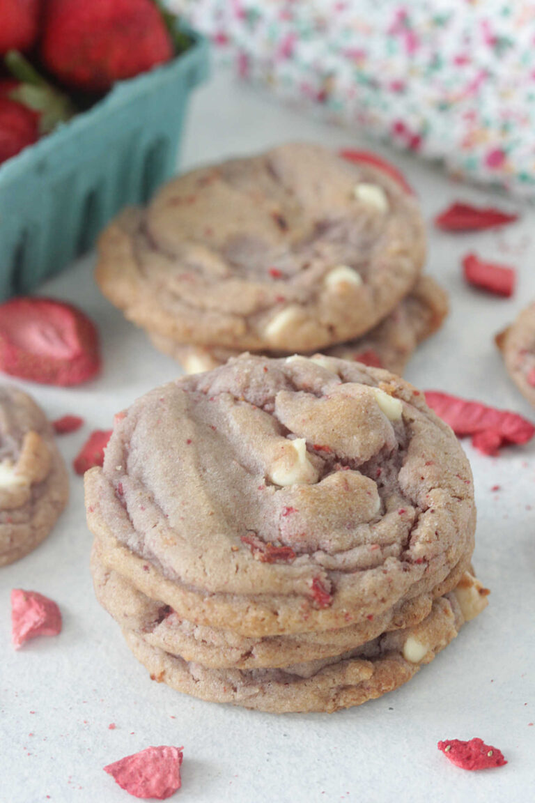 Strawberries & Cream Cookies - Eat. Drink. Love.