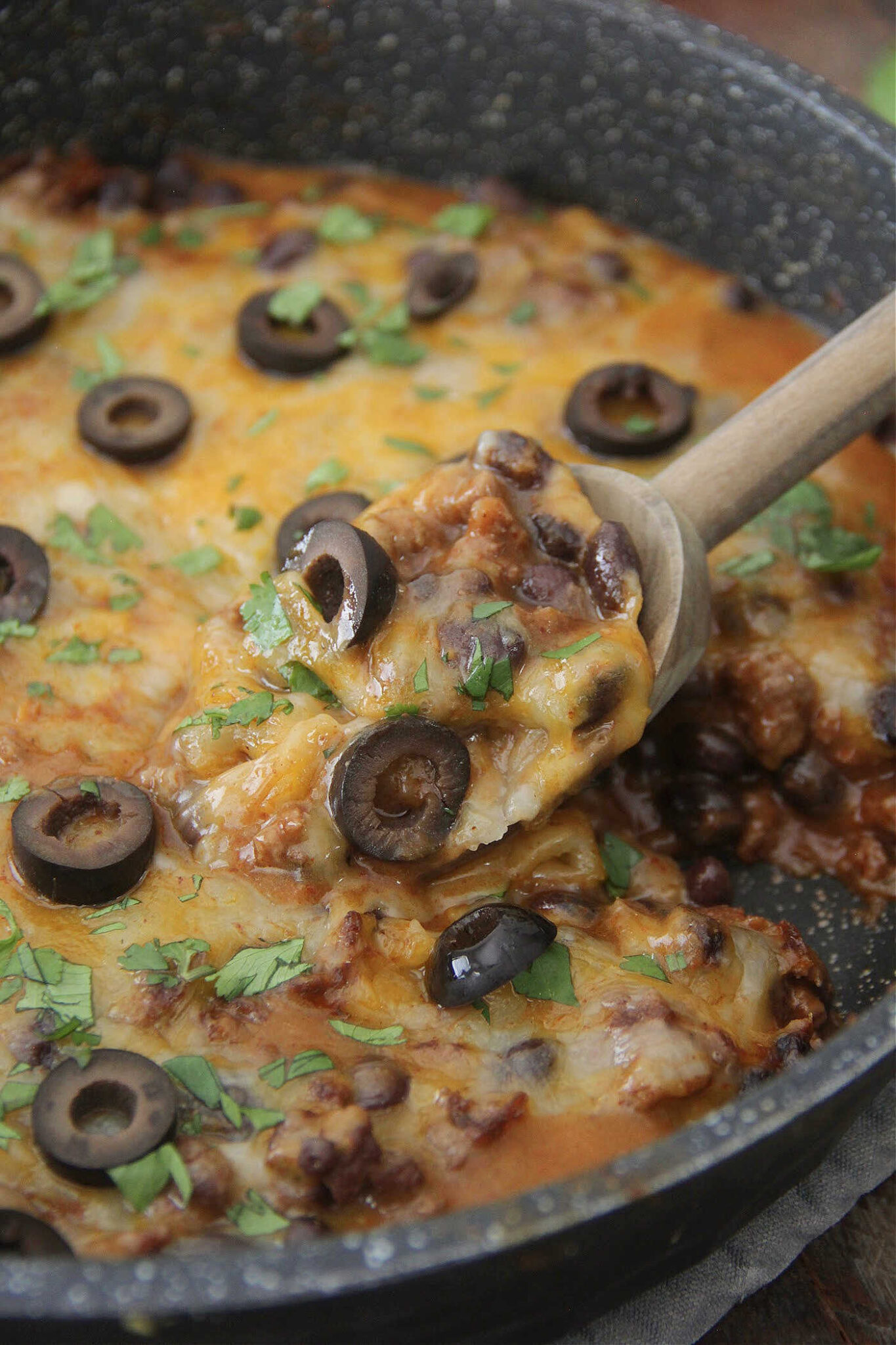 Beef Enchilada Skillet - Eat. Drink. Love.
